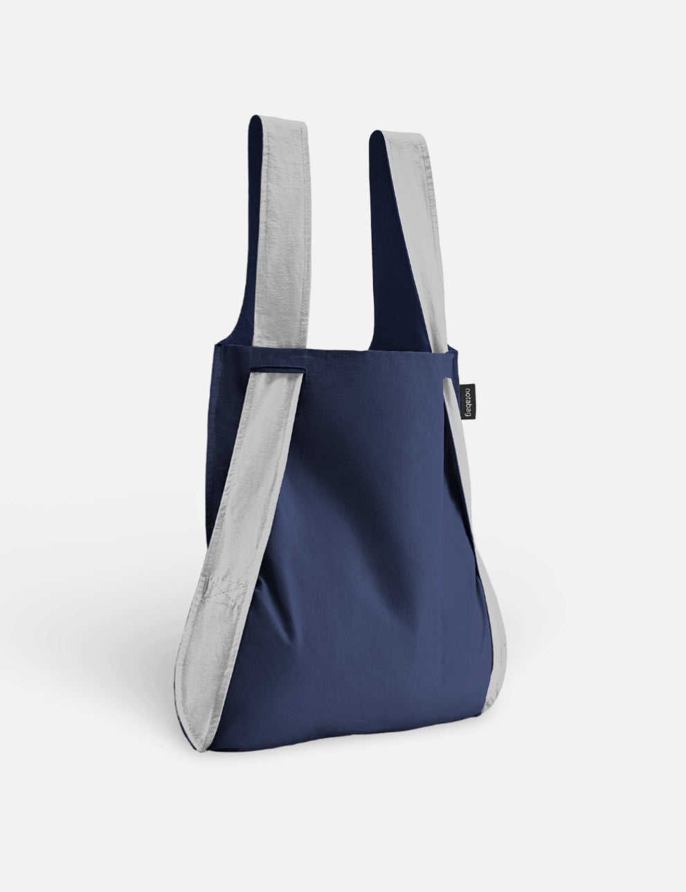 Notabag Reflective – Navy Blue – Convertible bag and backpack