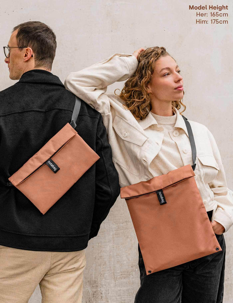 Notabag Crossbody Copper – Recycled and Expandable