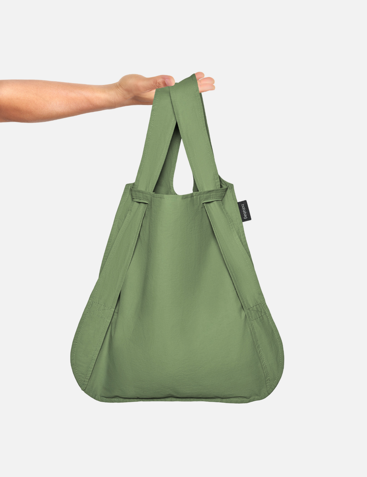 Notabag – Olive – Bag and backpack in one