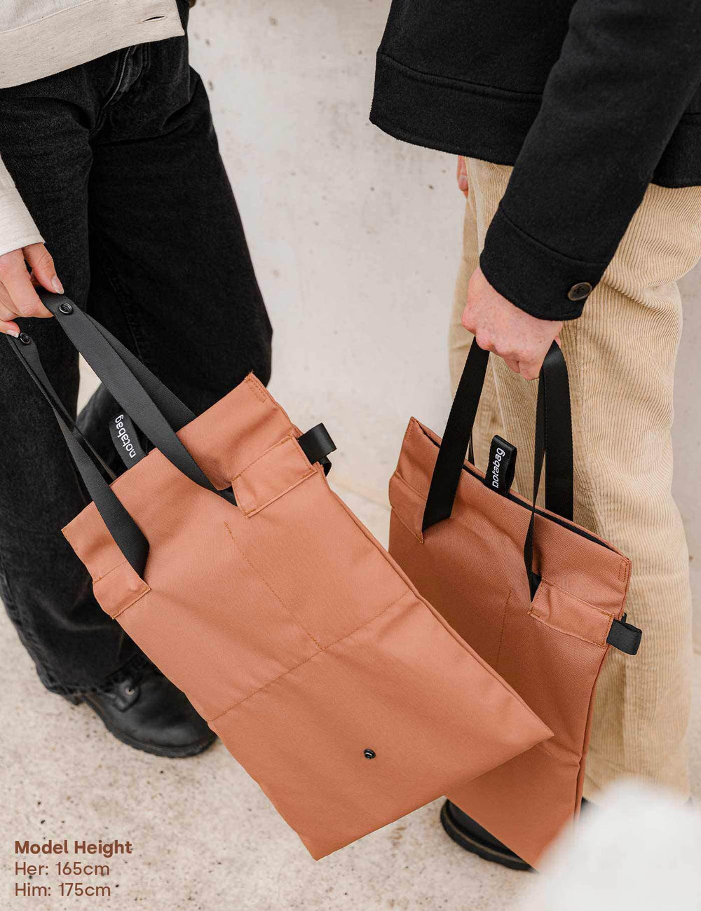 Notabag Crossbody Copper – Recycled and Expandable